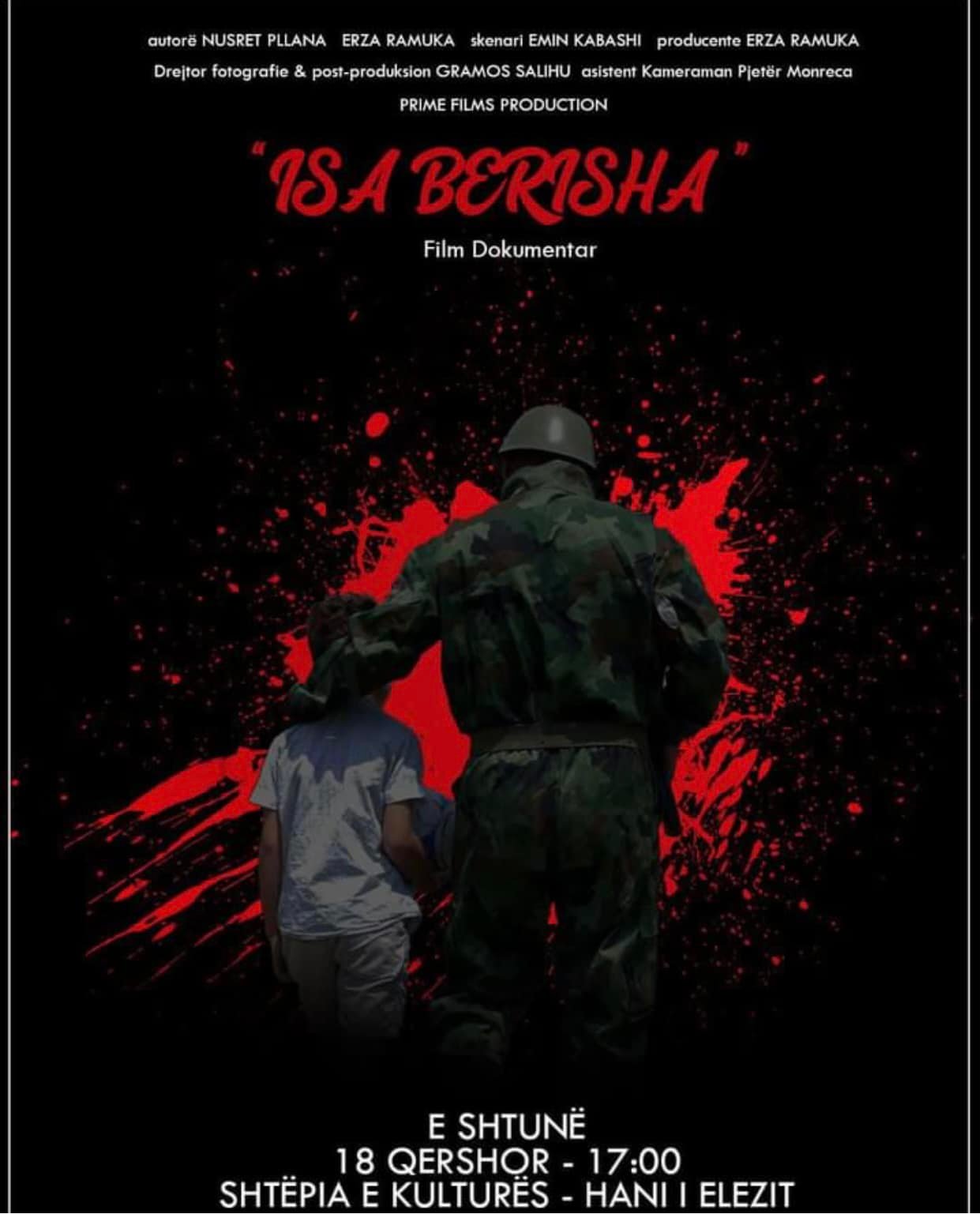 Në Shtëpinë e Kulturës në Han të Elezit! Shfaqet filmi dokumentar ...