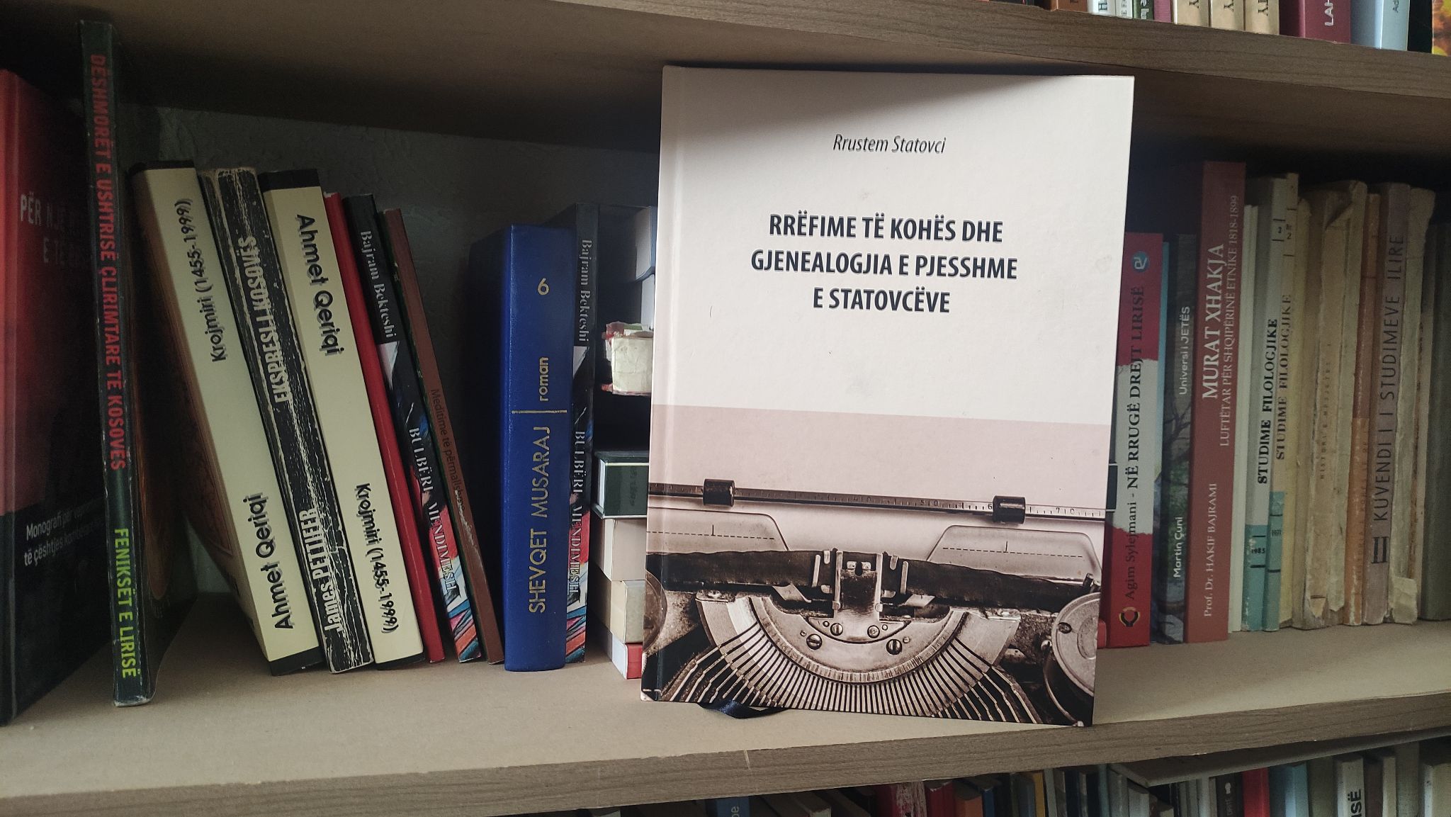 Libri i veprimtarit, Rrustem Statovci, “Rrëfime të kohës dhe ...