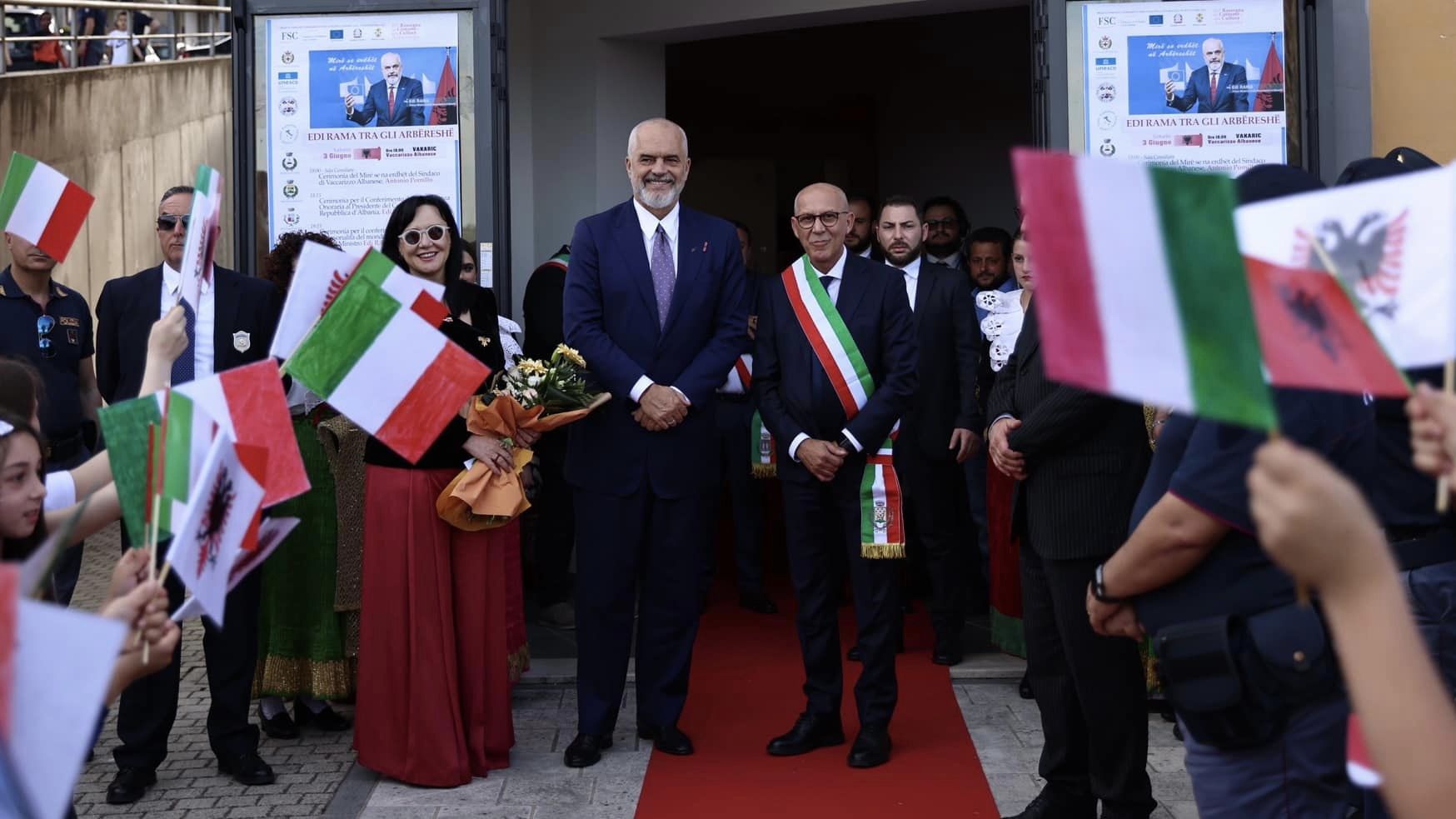 Edi Rama: Kultura arbëreshe është një gur i çmuar i historisë dhe i ...