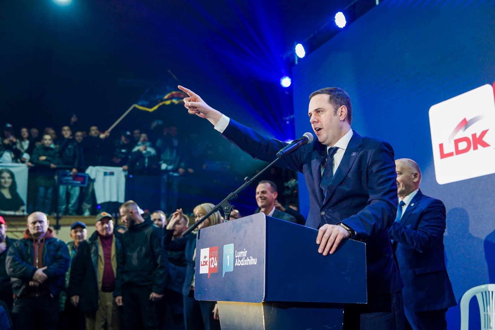 Kandidati për kryeministër i Lidhja Demokratike të Kosovës, Lumir Abdixhiku, shprehu bindjen për ...