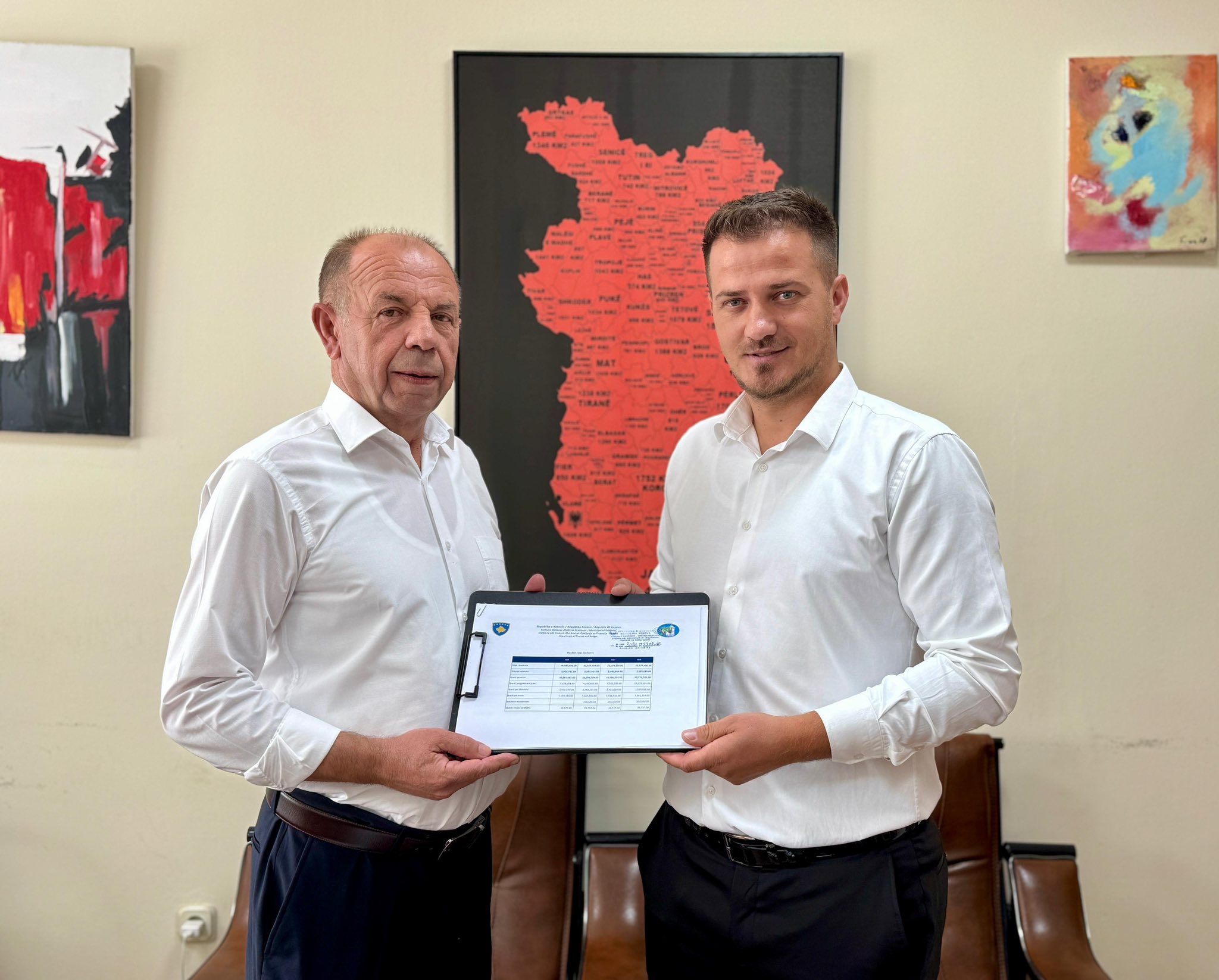 Dorëzohet buxheti i Komunës së Rahovecit për vitin 2026 - Radio Kosova ...