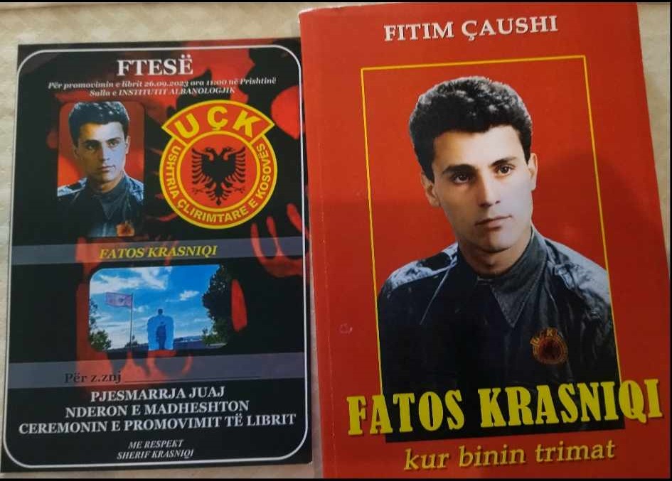 Me 26 shtator 2023 përurohet libri, “ Fatos Krasniqi-Kur binin trimat ...
