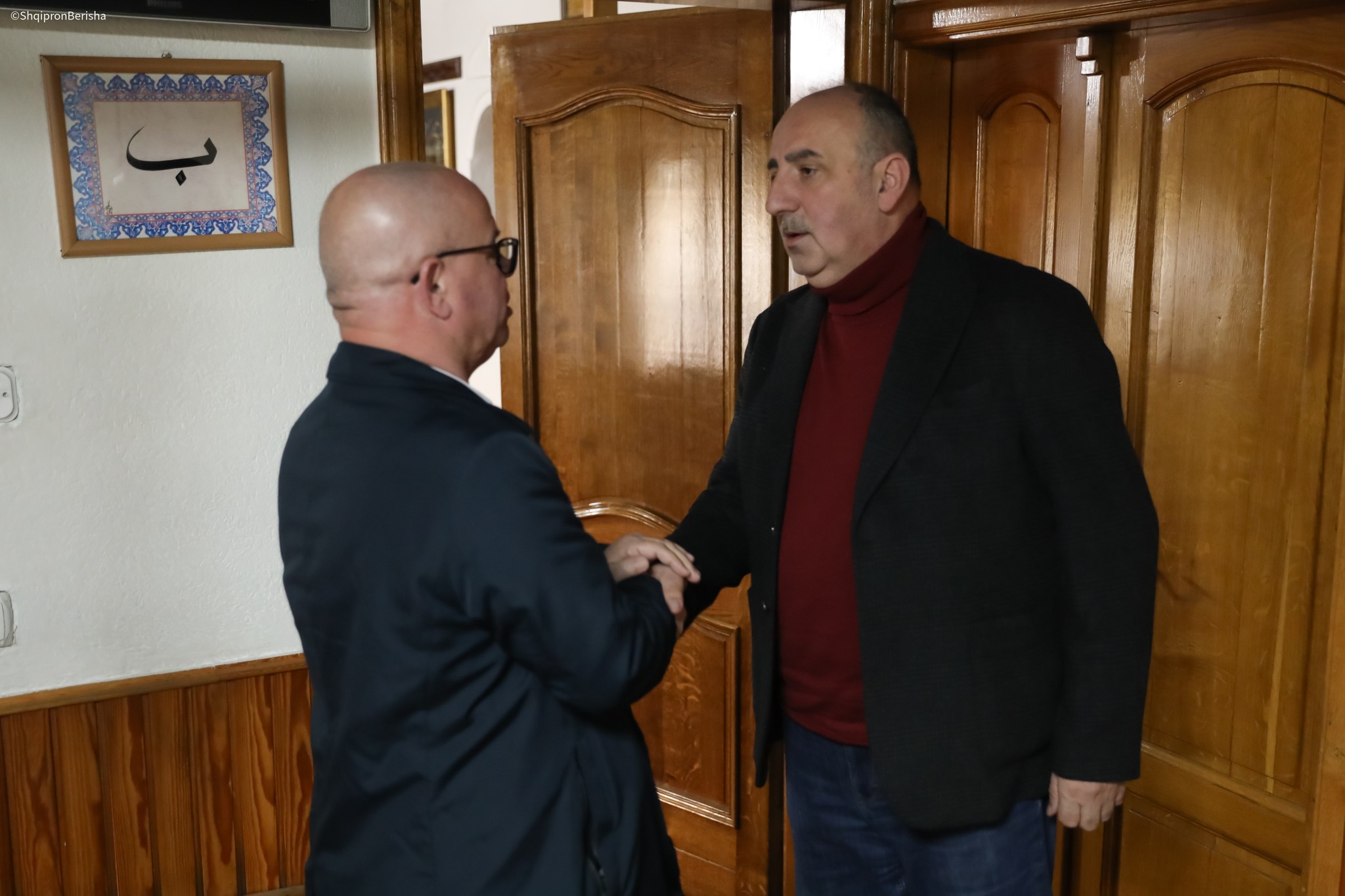 Kryetari Latifi vizitoj Teqenë e Halvetive në Rahovec, ku u prit nga ...