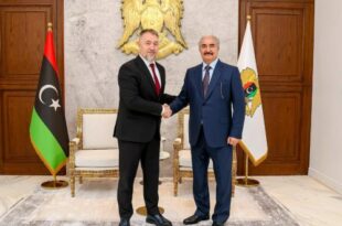 Sami Lushtaku zhvillon vizitë zyrtare në Libi me ftesë të gjeneralit ...