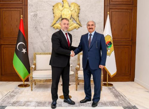 Sami Lushtaku zhvillon vizitë zyrtare në Libi me ftesë të gjeneralit ...