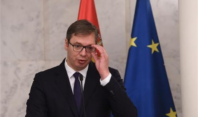 Kryetari i Serbisë, Aleksandar Vuçiq, tha se serbët e Kosovës janë në ... Kryetari i Serbisë, Aleksandar Vuçiq, tha se serbët e Kosovës janë në ...