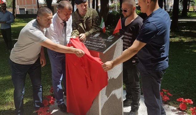 Italianit të UÇK-së Francesco Giussepe Bider i ngihet një përmendore në ...