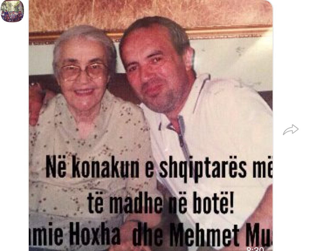 Mehmet Musa: Për shoqën Nexhmije Hoxha! - Radio Kosova e Lirë