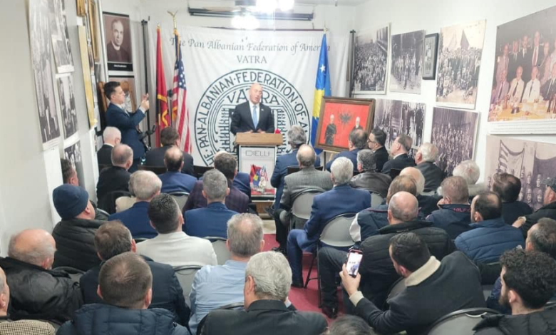 Në kuadër të vizitës në Amerikë, kryetari i AAK-së, Ramush Haradinaj ka ...