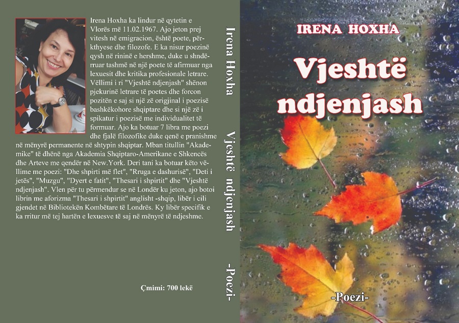 Albert Z. ZHOLI: Libri, “Vjeshtë ndjenjash” dhe vjeshta e zemrave të ...