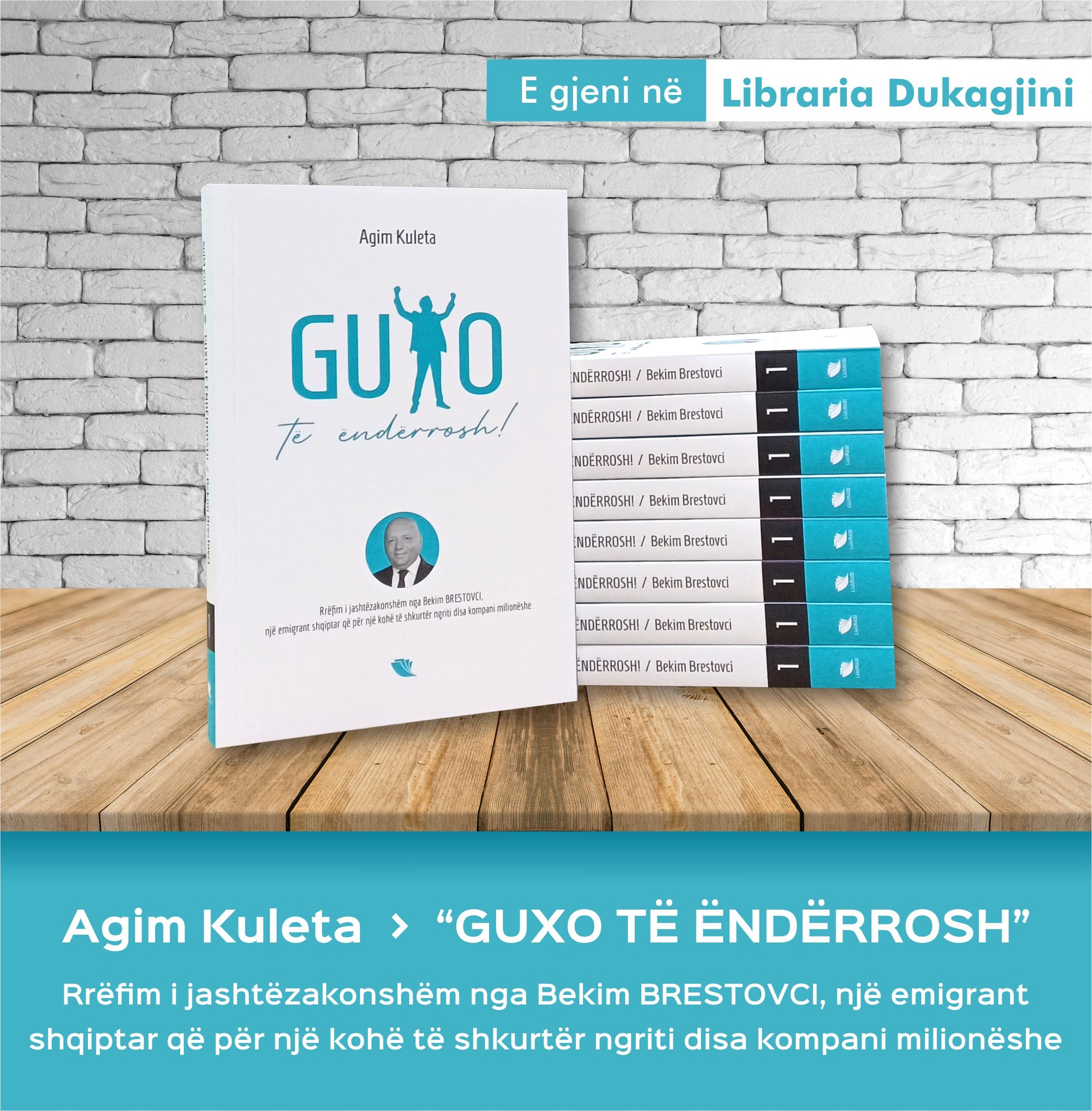 Agim Kuleta: Doli nga shtypi libri im “Guxo të ëndërrosh”, jetëshkrim i ...