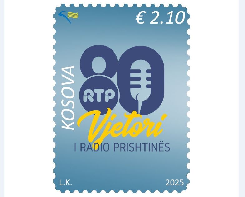 Posta e Kosovës lëshon pullë postare dedikuar 80-vjetorit të Radio ...