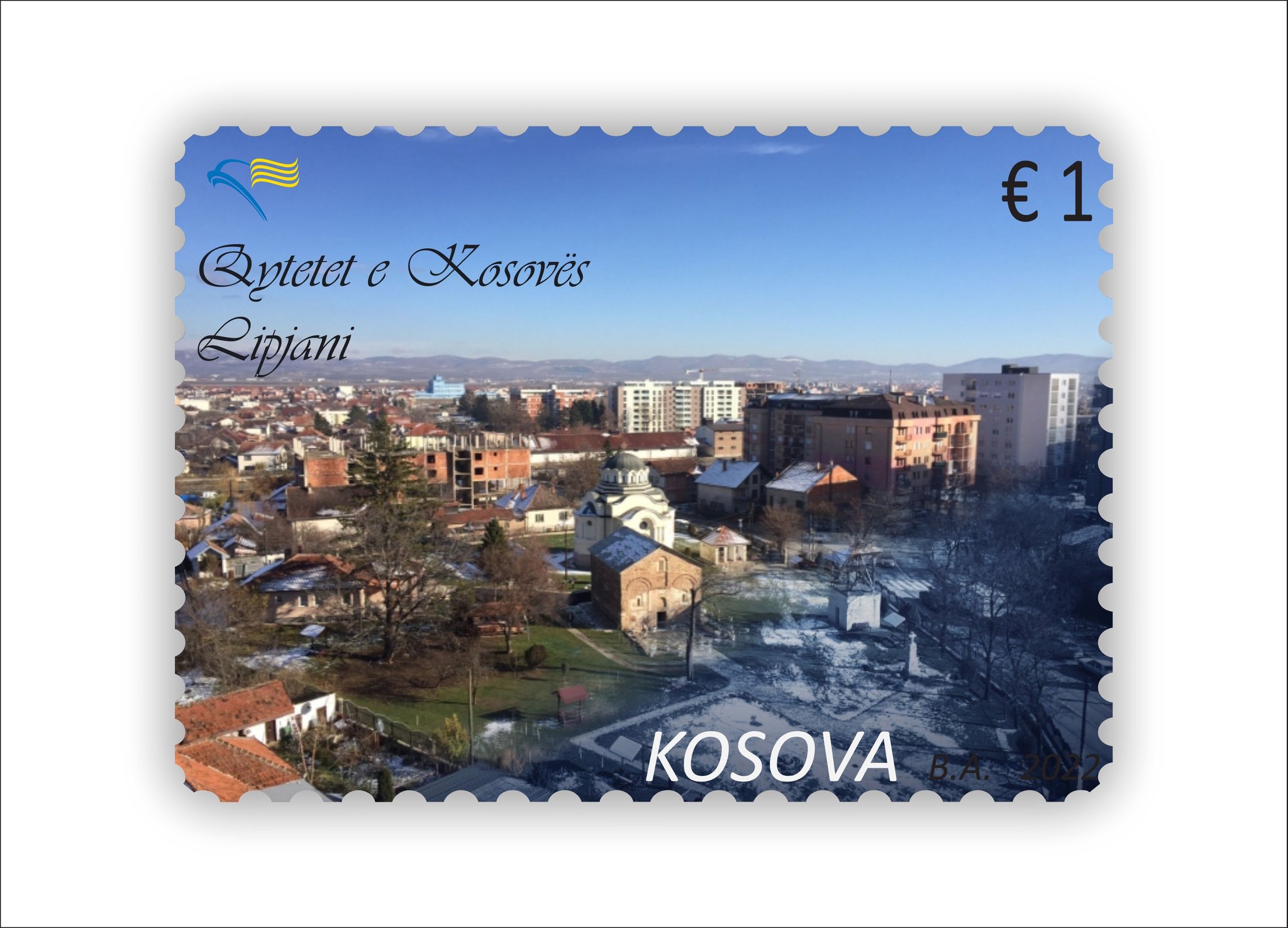 Filatelia e Postës së Kosovës, ka lëshuar sot në qarkullim dy pulla ...