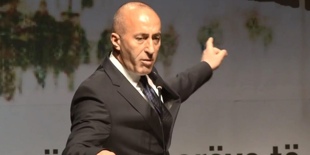 Ramush Haradinaj kundërshton çdo lloj ndarjeje në Kosovë, duke i ...