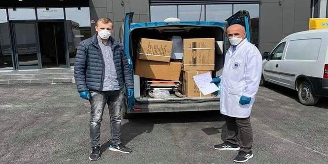 Komuna e Vitisë pranon një donacion nga Komuna e Vitisë pranon një donacion nga