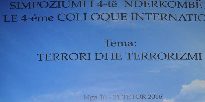 U mbajt simpoziumi ndërkombëtar “Terrorizmi dhe terrori” - Radio Kosova ...
