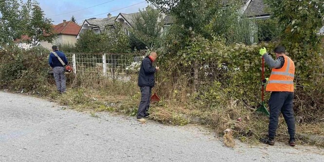 Punonjësit e NPL "Ambienti" në komunën e Ferizajt kanë përfunduar ...