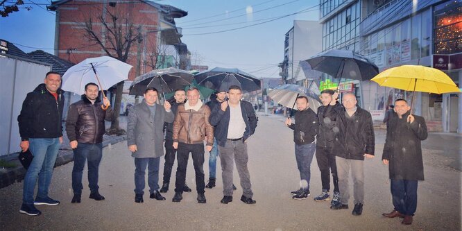 Faza e parë e punimeve ka përfunduar në rrugën “Ibrahim Mazreku” në ...