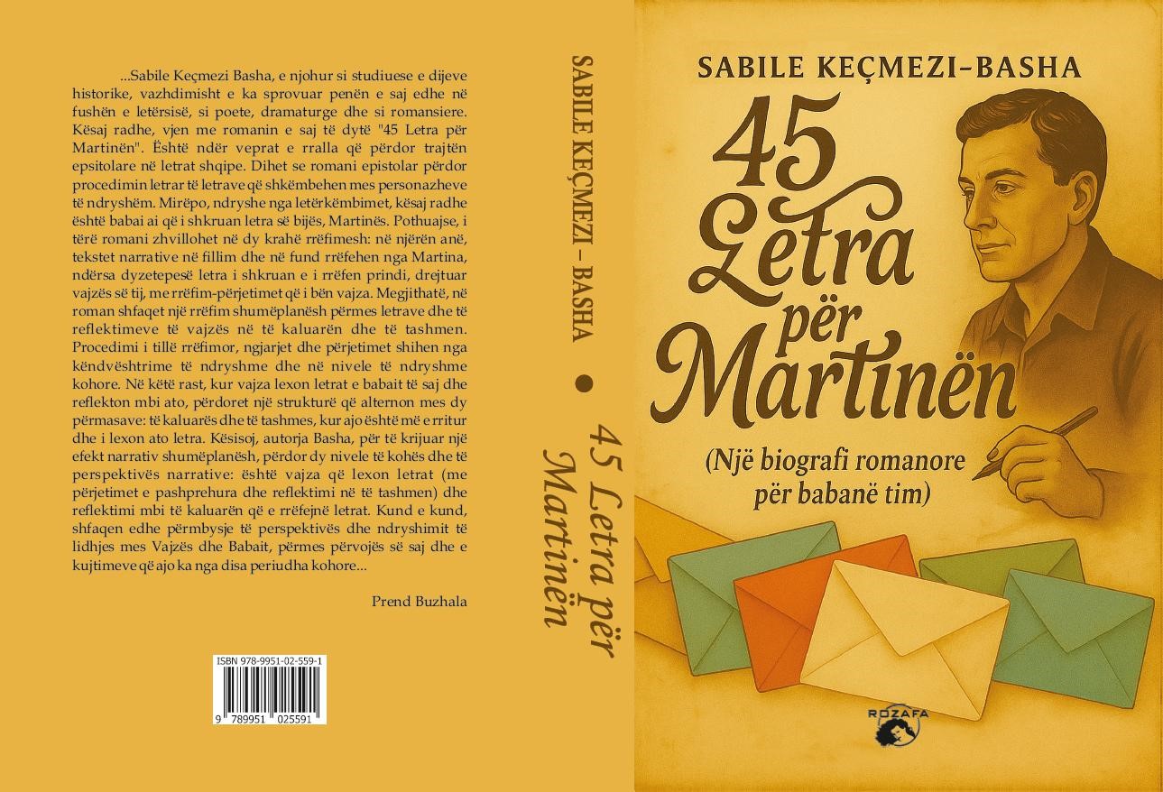 Prend Buzhala: BIOGRAFEMË ROMANORE EPISTOLARE PËR NJË PERSONAZH ...