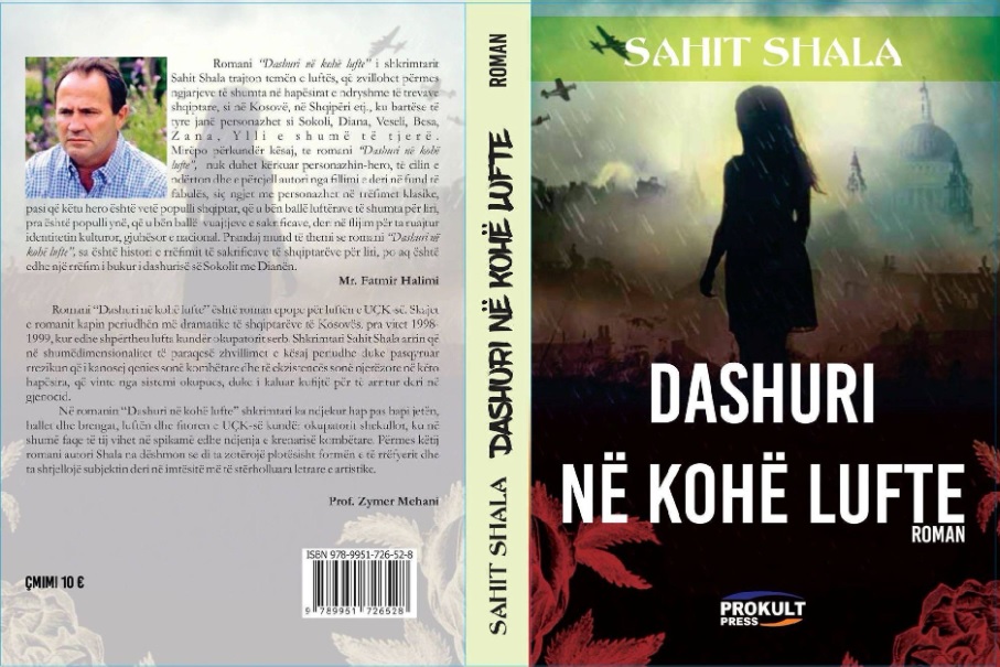Zymer Mehani: DASHURI NË KOHË LUFTE”-ROMAN EPOPE PËR LUFTËN E UÇK-së ...