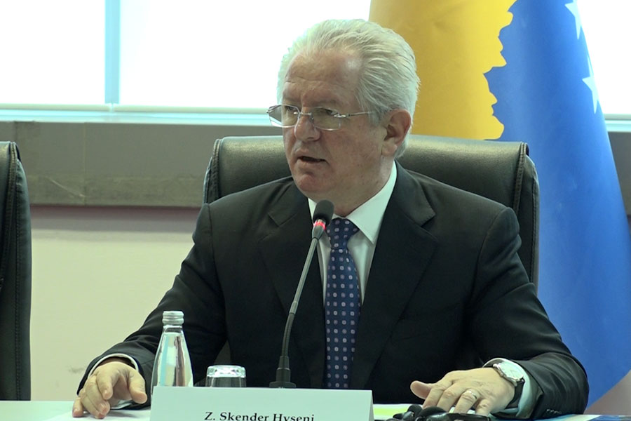 Hyseni deklaroi se veprimet e Policisë së Kosovës janë mesazh i qartë ...