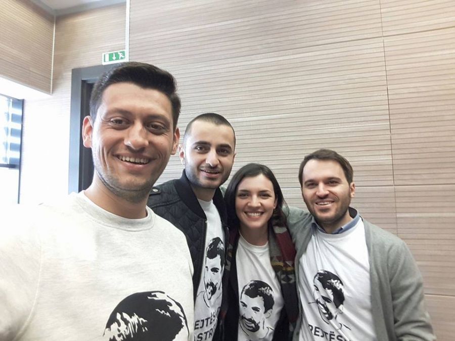 Studentët kërkojnë lirimin e aktivistëve: Adea Batusha, Egzon Haliti ...